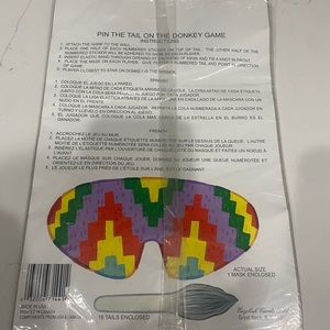 hue zoo | Party Supplies | New Vtg Hue Zoo For Kids Pin The Tail On The ...